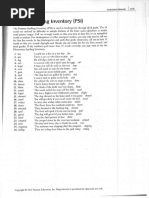 LETRS Spelling Inventory | PDF | Word | Spelling