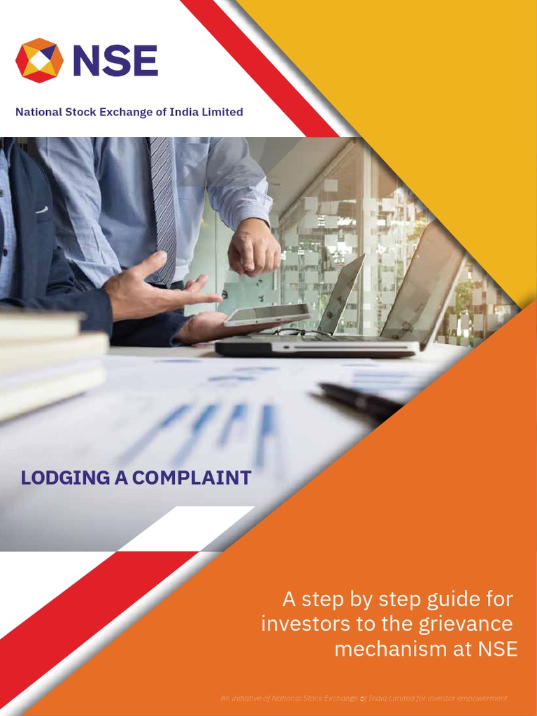 Lodging A Complaint: A Step by Step Guide For Investors To The ...