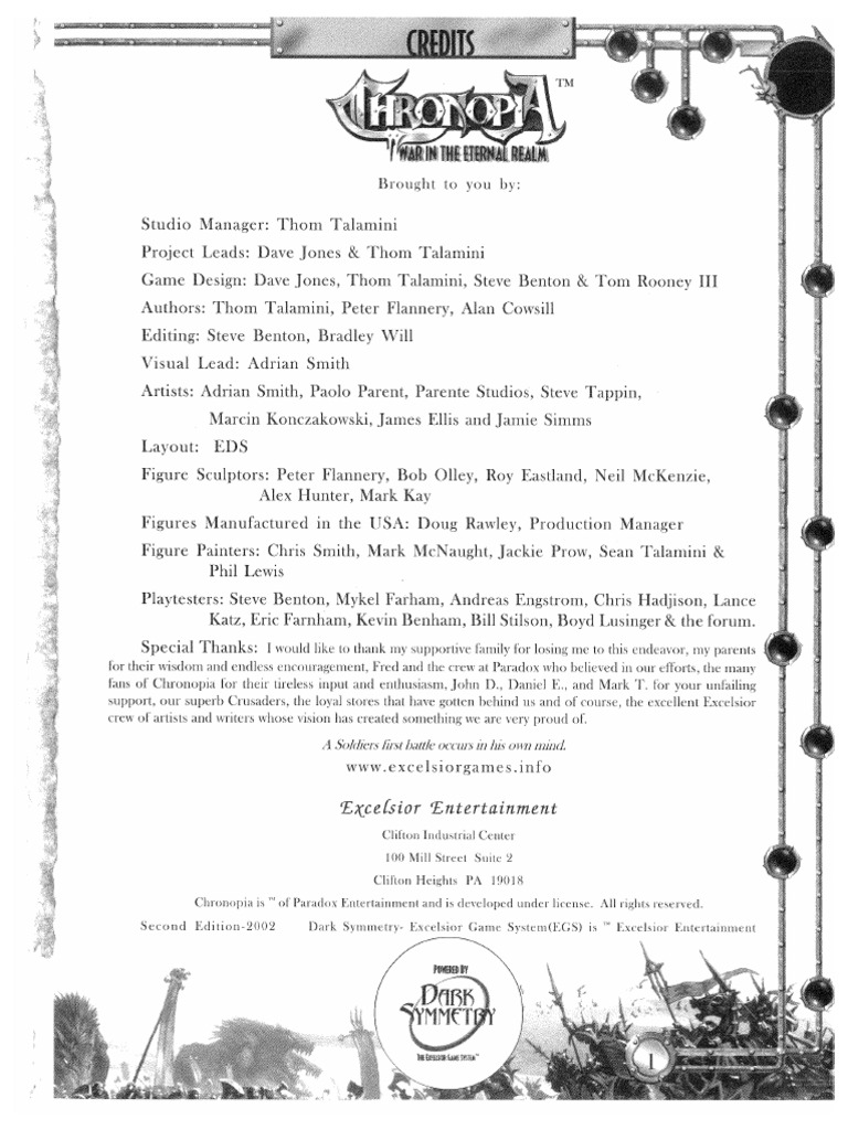 Chronopia PDF | PDF