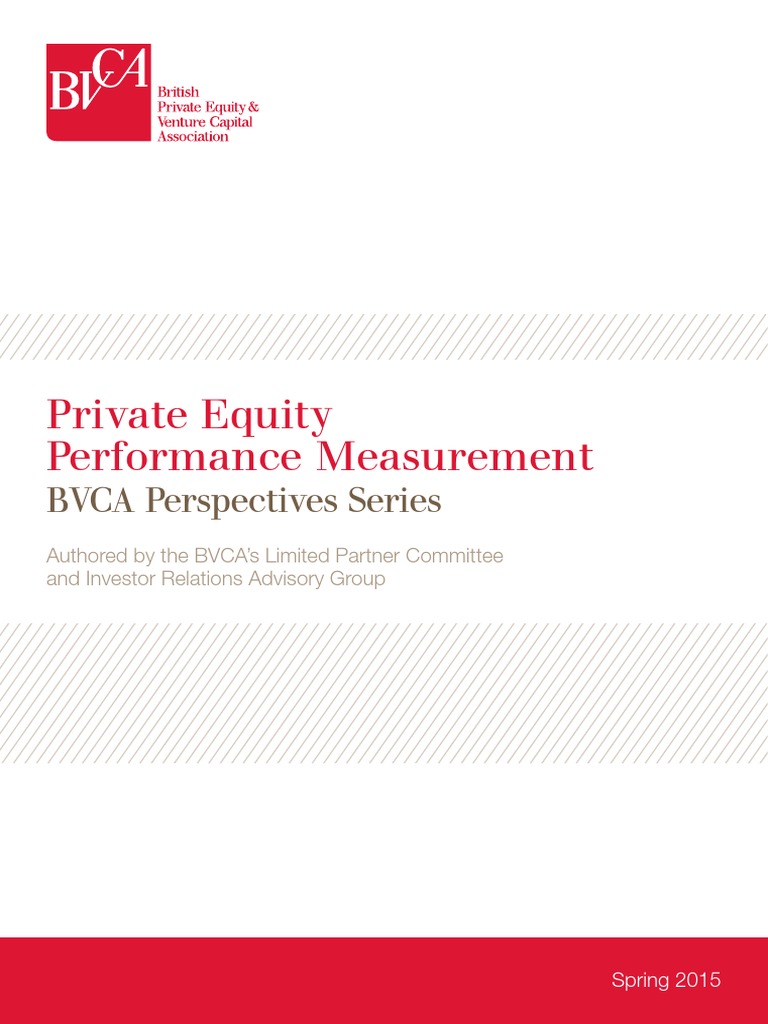 Private Equity Performance Metrics Guide | PDF | Internal Rate Of ...
