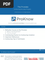 Prostate Fossa Contouring Guide | PDF | Prostate | Urinary Bladder