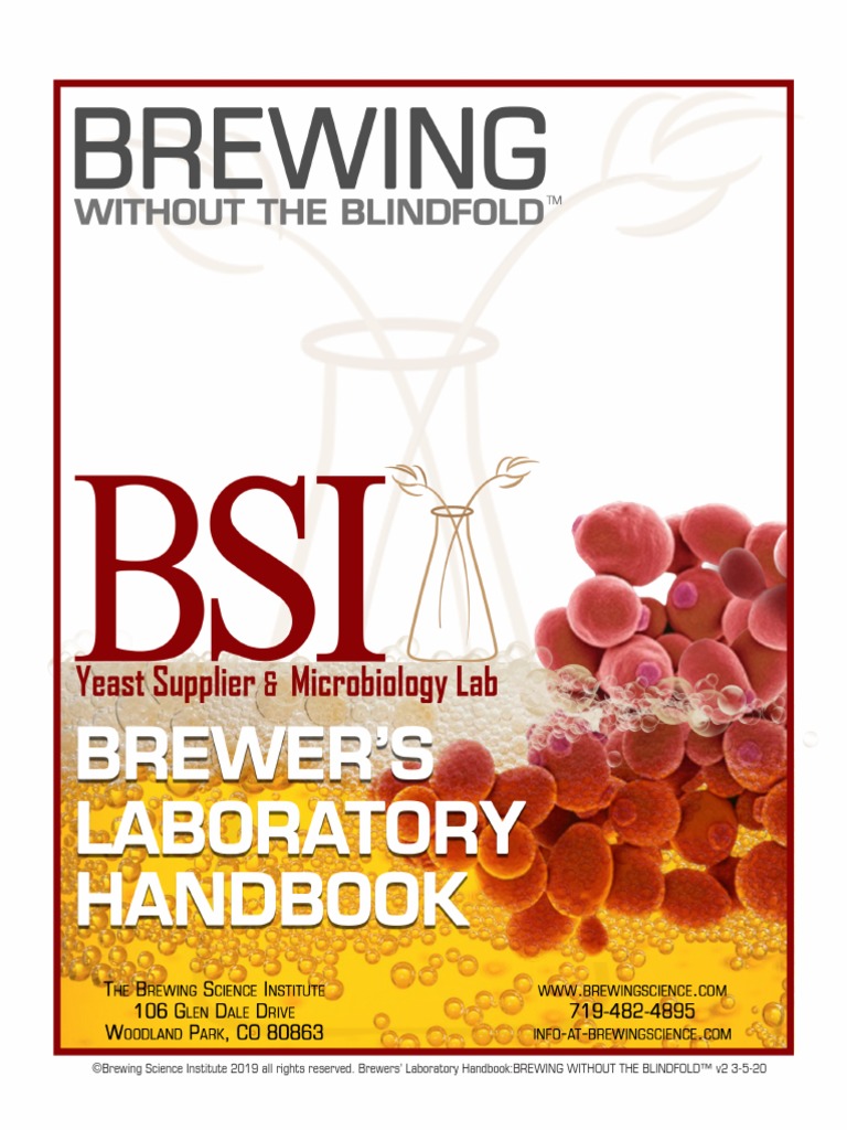 ©brewing Science Institute 2019 All Rights Reserved. Brewers ...