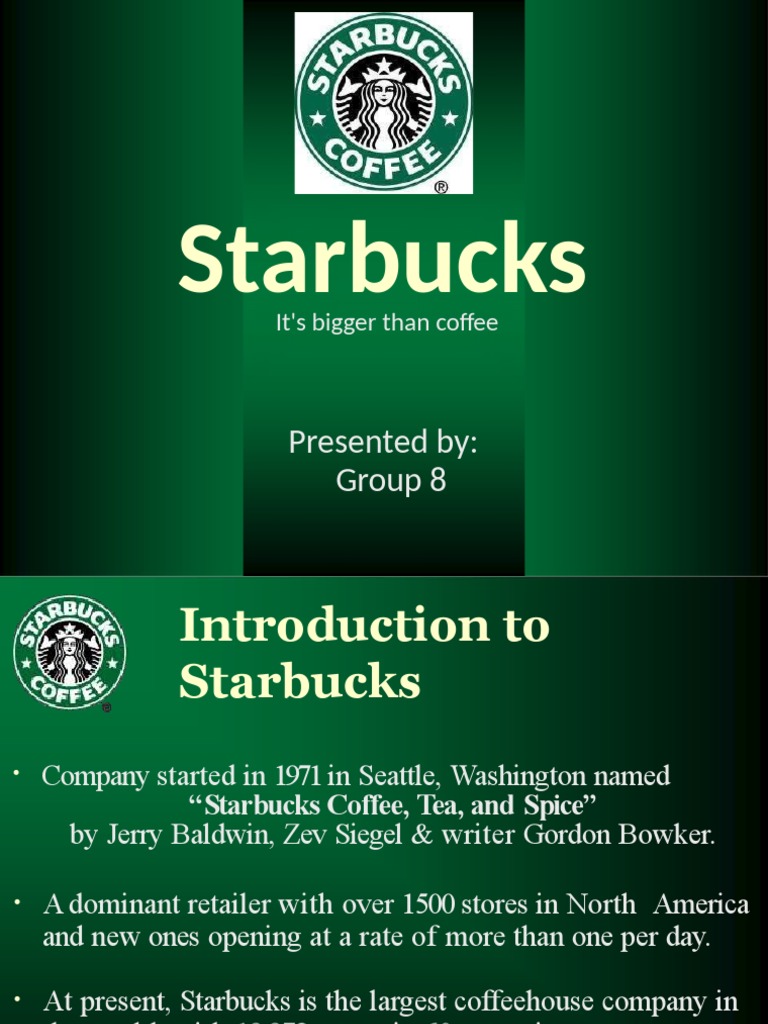 Marketing Project - Starbucks | PDF | Starbucks | Market Segmentation