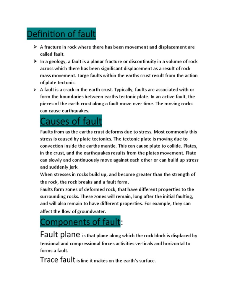 Geomorphology | PDF | Fault (Geology) | Plate Tectonics