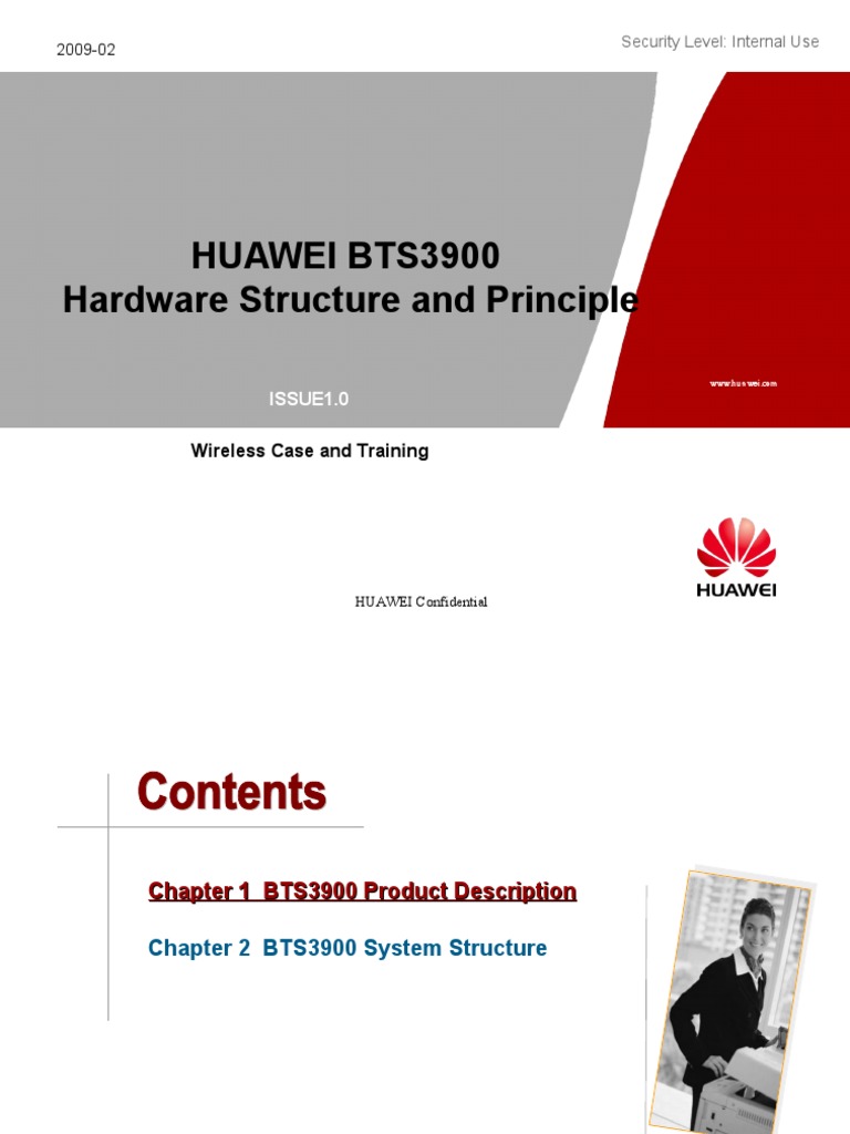 HUAWEI BTS3900 Hardware Structure and Principle-200903-ISSUE1.0-B | PDF ...