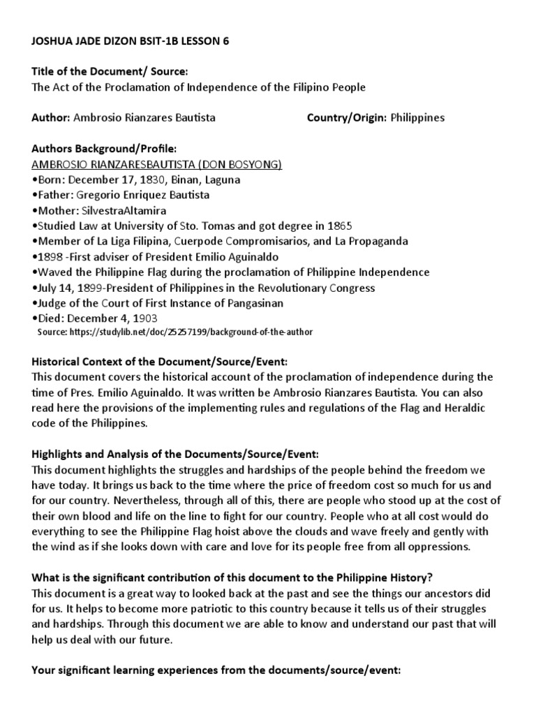 LESSon 6 History | PDF | Philippines