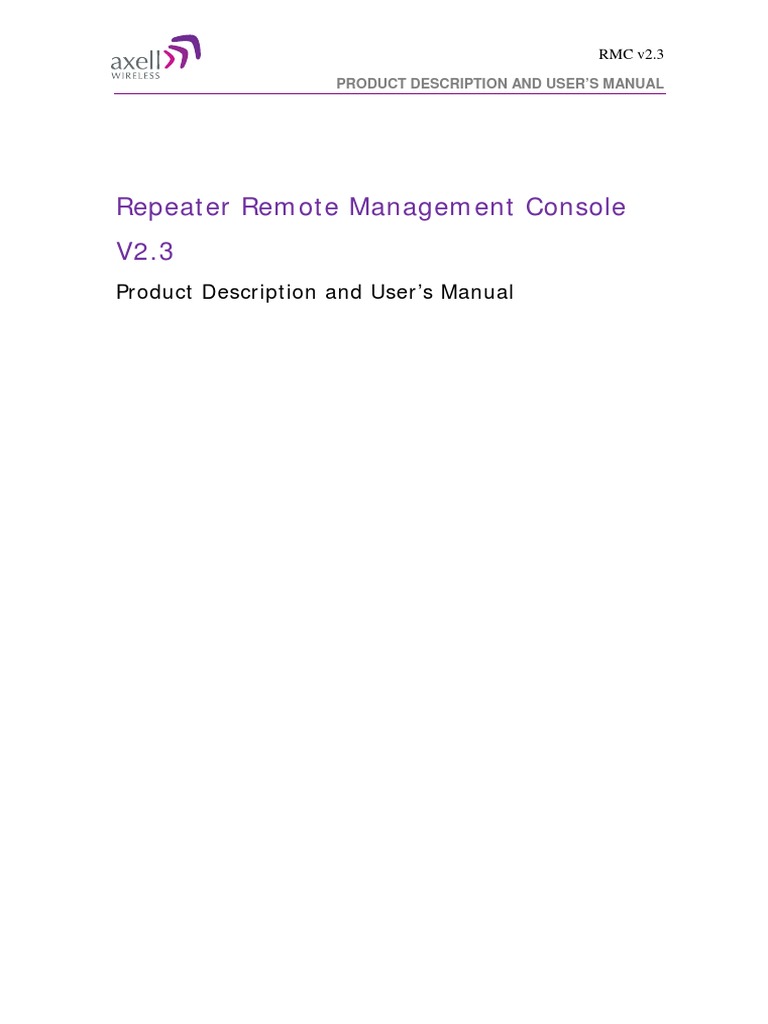 User Manual RMC-v2 - 3 | PDF | Node (Networking) | Command Line Interface