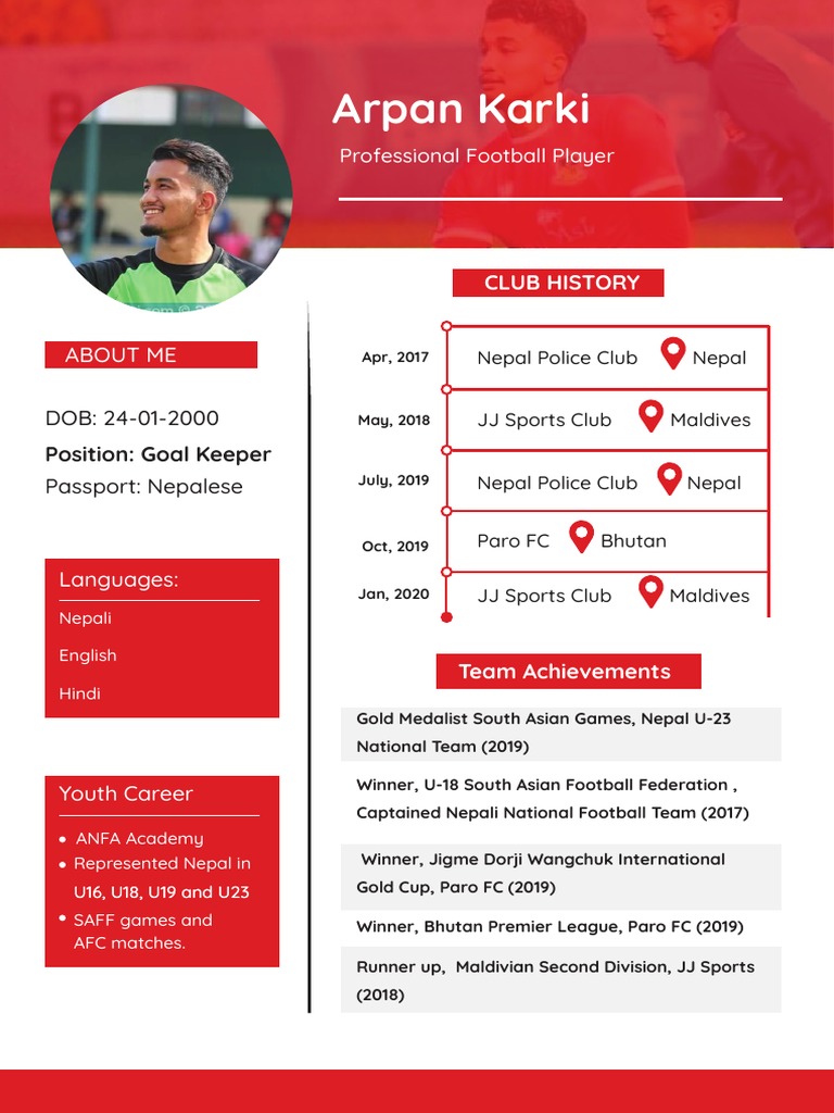 CV Football | PDF
