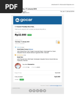 Example of Gojek Invoice | PDF | Jakarta