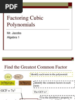 Factoring Notes | PDF