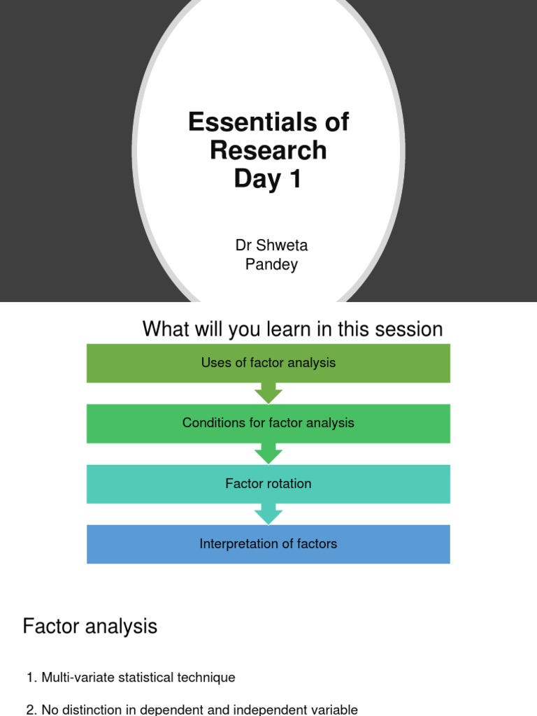Session 1.4 Factor Analysis Notes | Download Free PDF | Factor Analysis ...