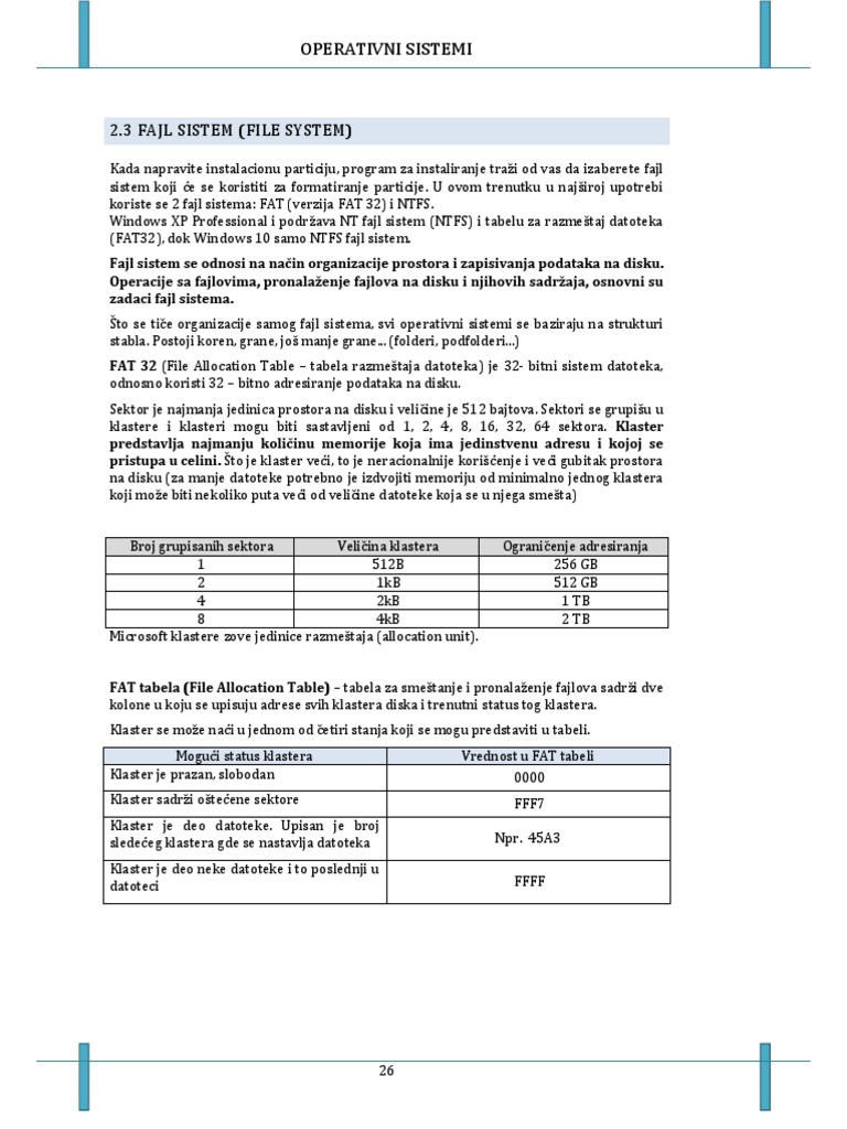 09 - Fajl Sistemi | PDF