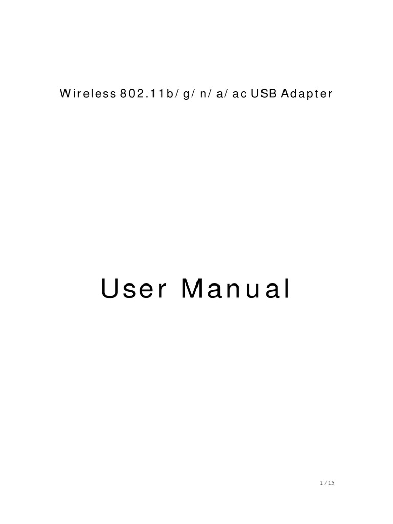 RealTek User Manual PDF | PDF | Wireless Access Point | Ieee 802.11