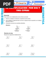 Multiplicacion y Division para Tercer Grado de Primaria | PDF ...