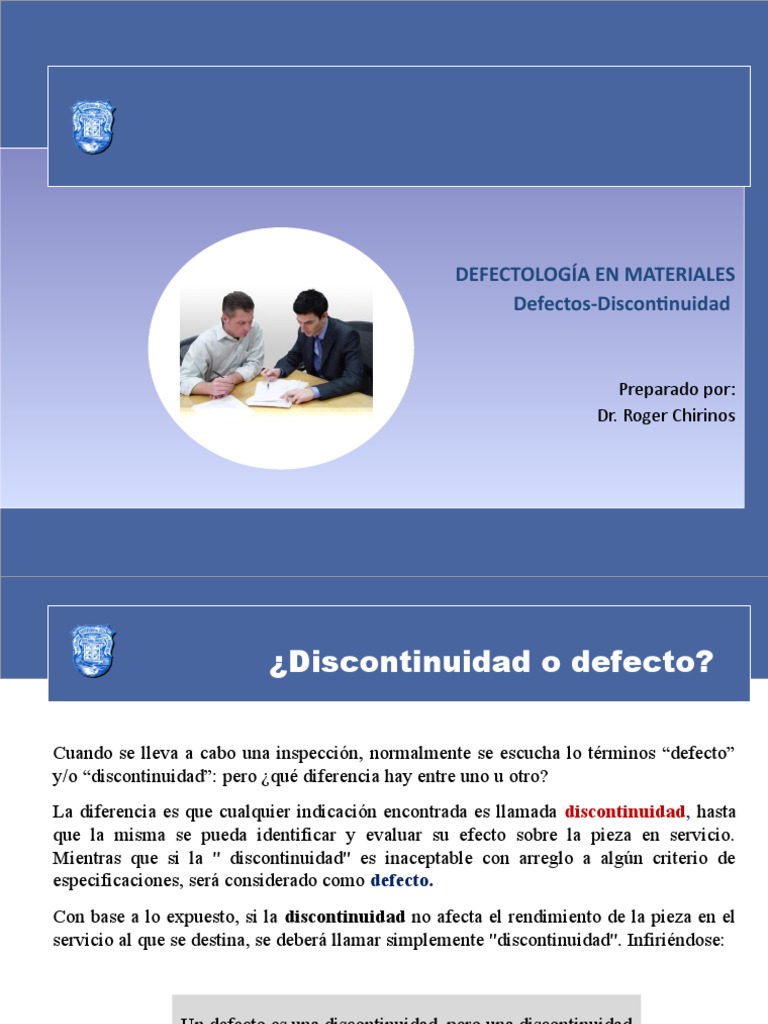 Defectología en Materiales | PDF | Pruebas no destructivas | Naturaleza