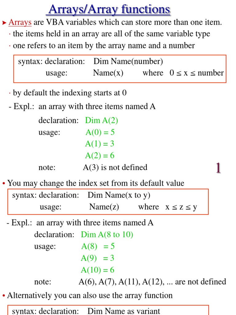 Arrays A 0 5 A 1 3 A 2 6 Dim A Pdf String Computer Science Matrix Mathematics 5737