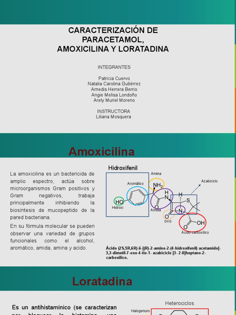 Presentacion Caracterizacion Quimica Organica | PDF | Ester | Amida