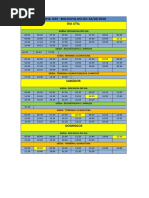 Orar Traseul 5 | PDF