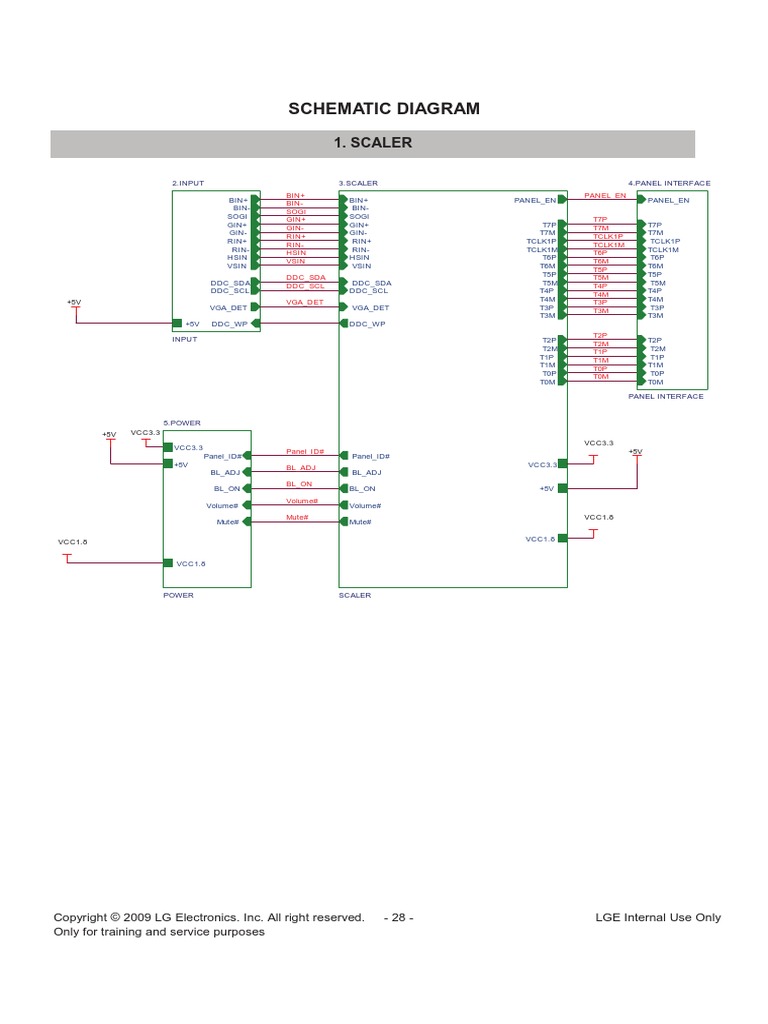 Schematic Diagram: 1. Scaler | PDF | Business