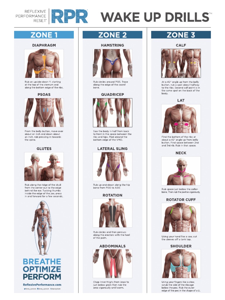 RPR Wake Up Drills Handout | PDF
