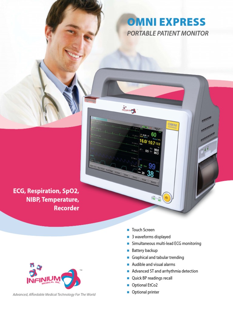 Monitor - Omni Express | PDF | Blood Pressure | Electrocardiography