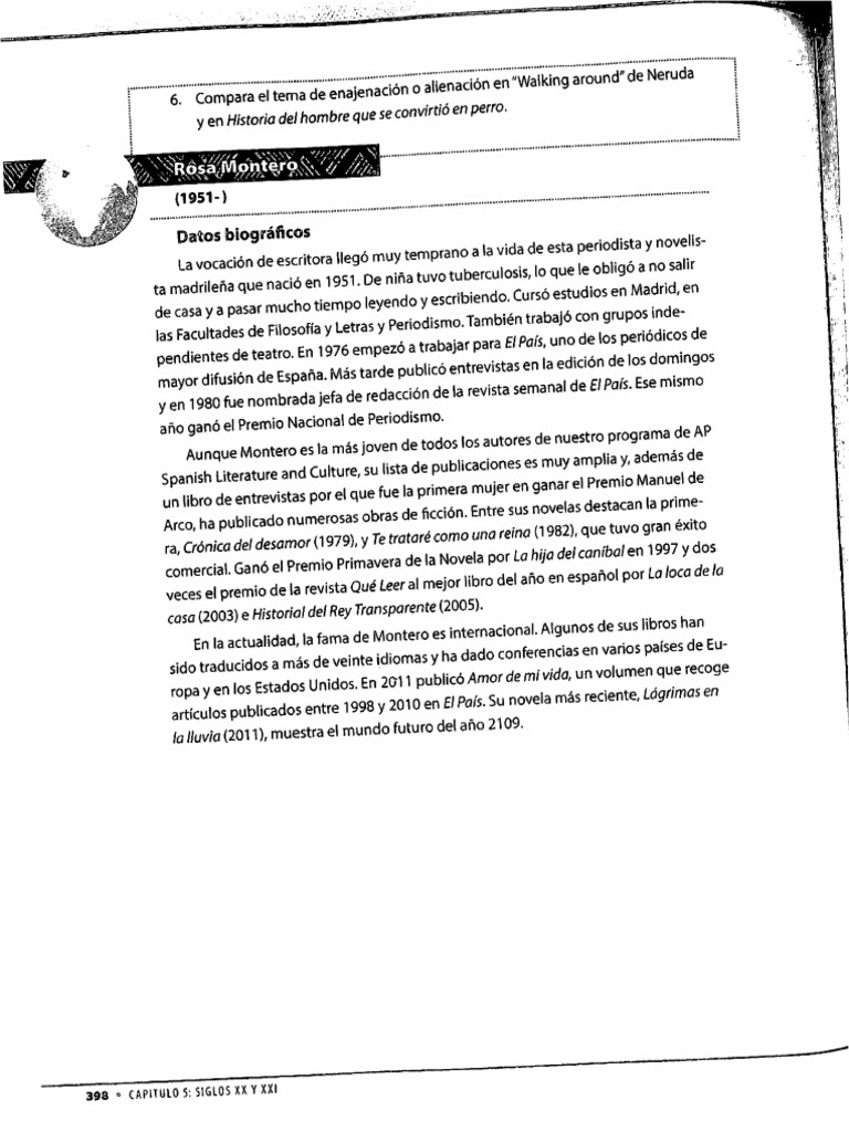 Como La Vida Misma - Rosa Montero | PDF