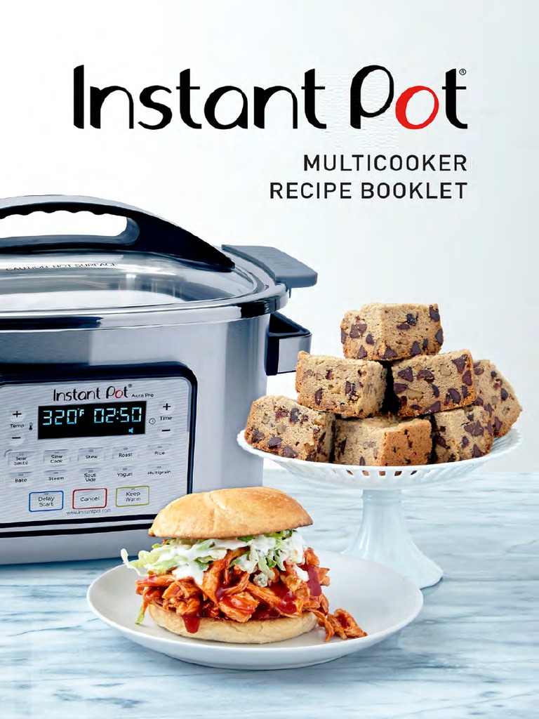 Multicooker Recipe Book - English Web PDF | Download Free PDF ...