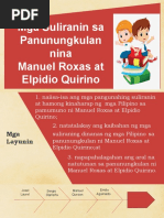 Talambuhay Ni Manuel A. Roxas | PDF