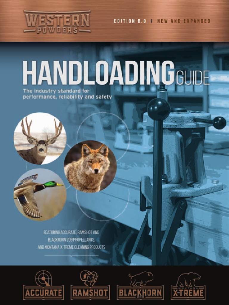 WesternPowdersHandloadingGuide8.0 WEB | PDF | Cartridge (Firearms) | Bullet
