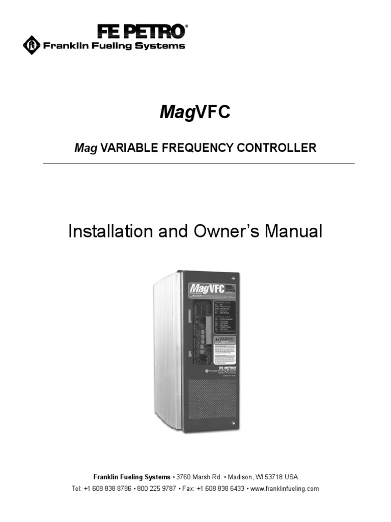 Magvfc: Installation and Owner'S Manual | PDF | Switch | Electrical Wiring