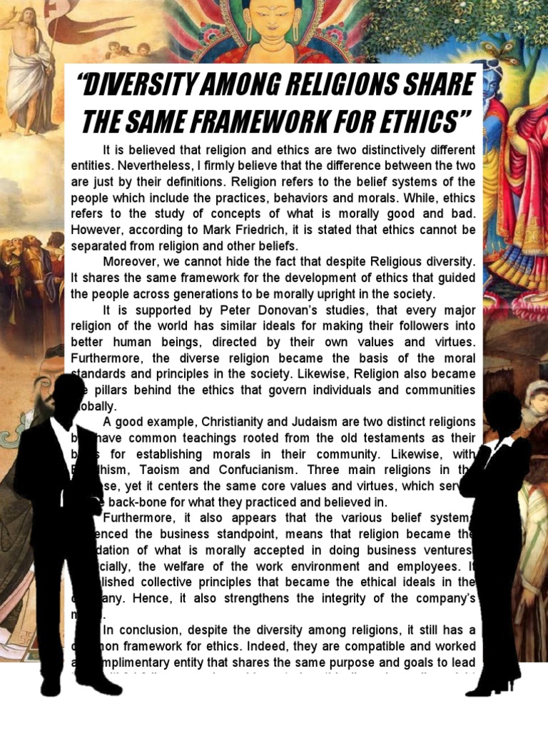 Common Ethical Frameworks in Religions | PDF | Value (Ethics) | Morality