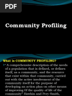 Community Profiling: Lesson 5 | PDF | Needs Assessment | Community