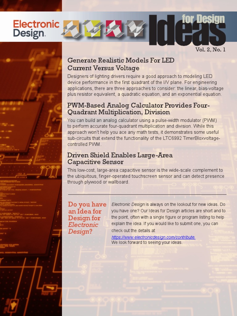 Generate Realistic Models For LED Current Versus Voltage: Do You Have ...