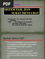 Topik 6 SISTEM FAIL DAN Surat Menyurat | PDF
