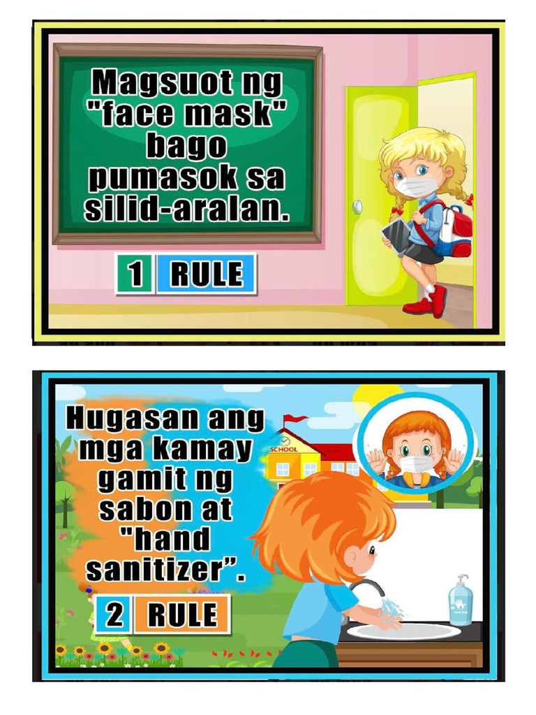 New Normal Classroom Rules | PDF