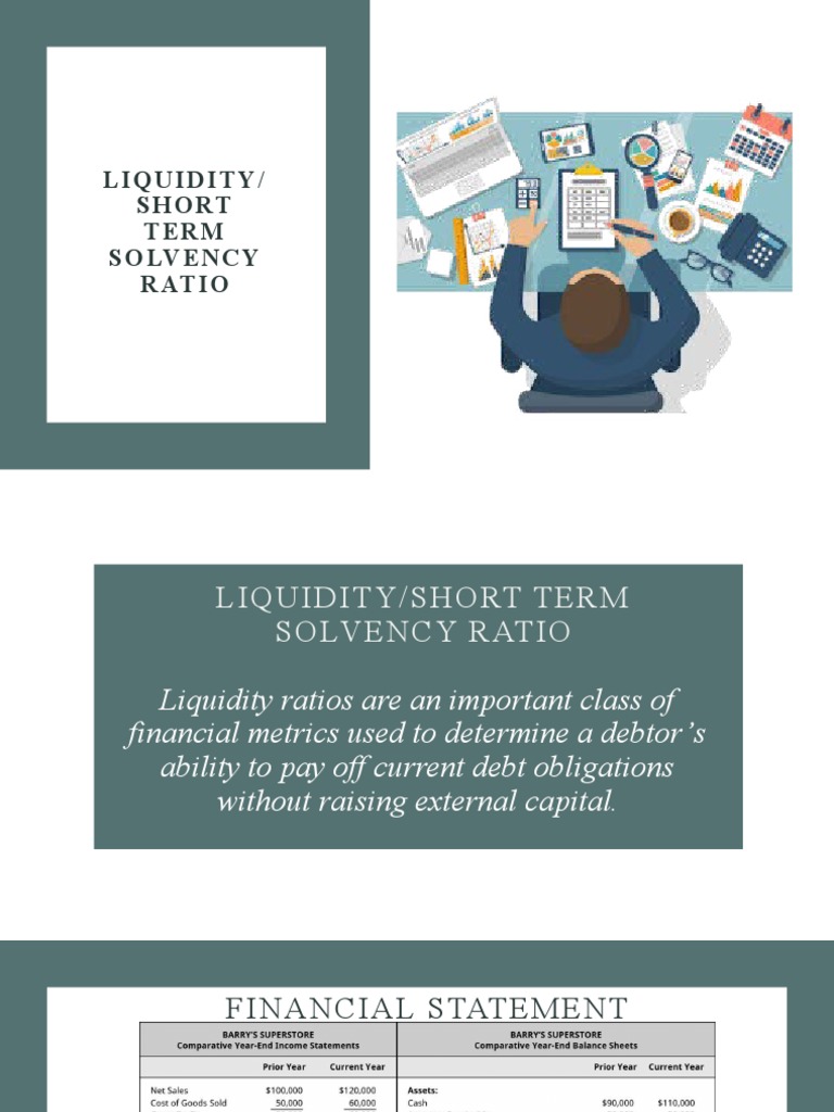 Liquidity/ Short Term Solvency Ratio | PDF