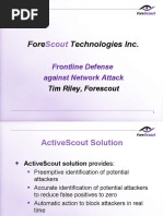 ForeScout CounterACT Overview | PDF | Security | Computer Security