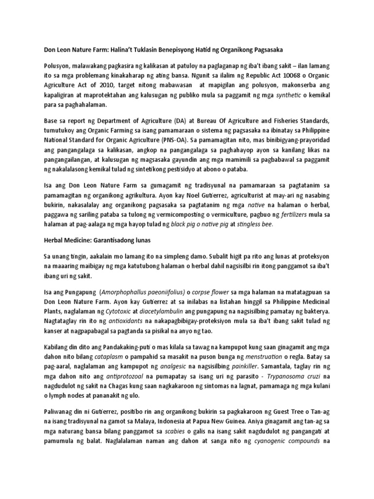 Sample Science Article | PDF