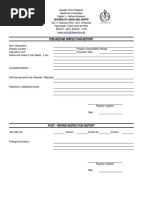 COA c2022 - 004 Annex A.1 To A.10 Forms | PDF