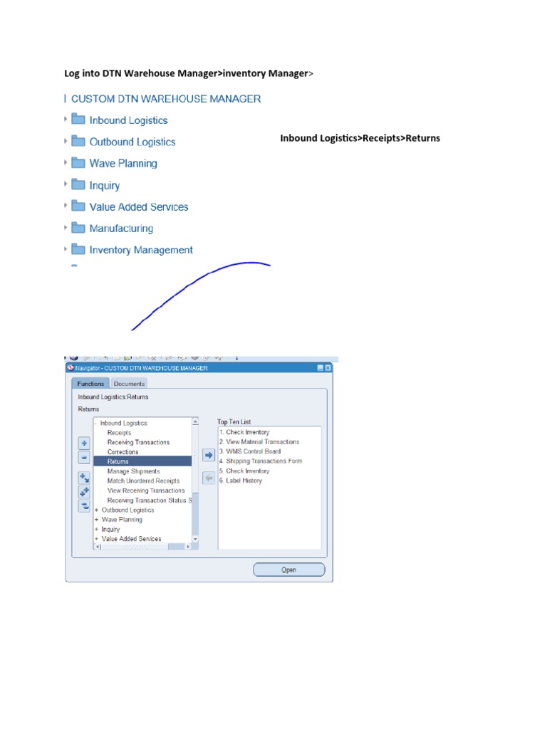 Oracle EBS R 12 Return To Vendor RTV PROCESS | PDF