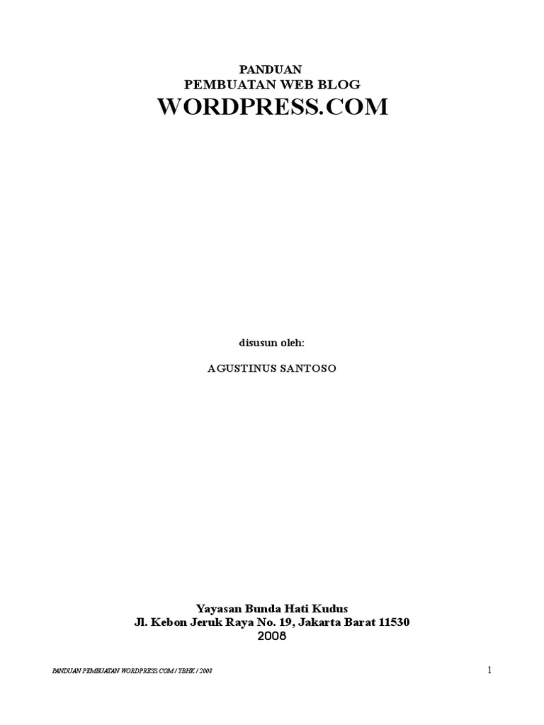 Tutorial Wordpress | PDF