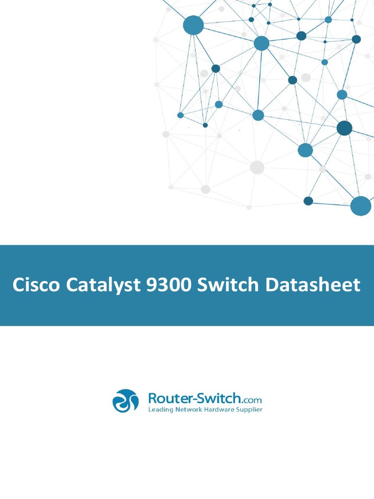 Switch Cisco Catalyst 9300 Datasheet, 57% OFF