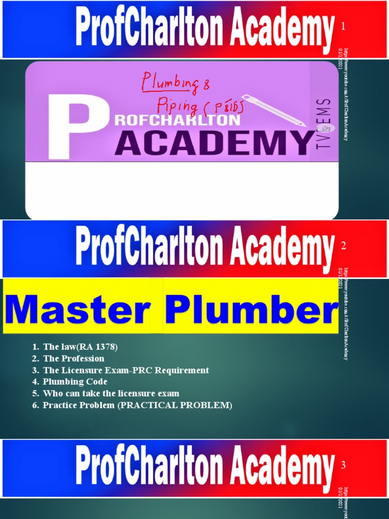maSTER pLUMBER Practical Problems No 3 Jjan 10 | PDF | Licensure ...