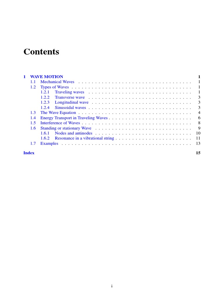 Phy 2 Lecture, Wave Motion | PDF | Waves | Wavelength