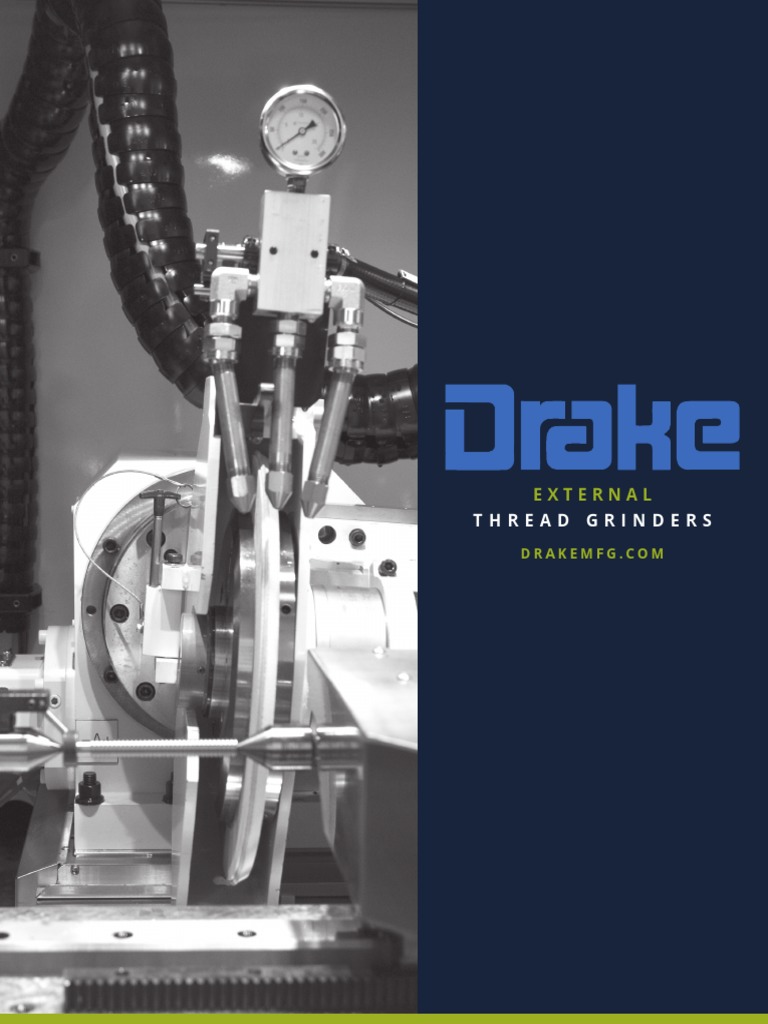 Drake External Brochure English | PDF | Grinding (Abrasive Cutting ...