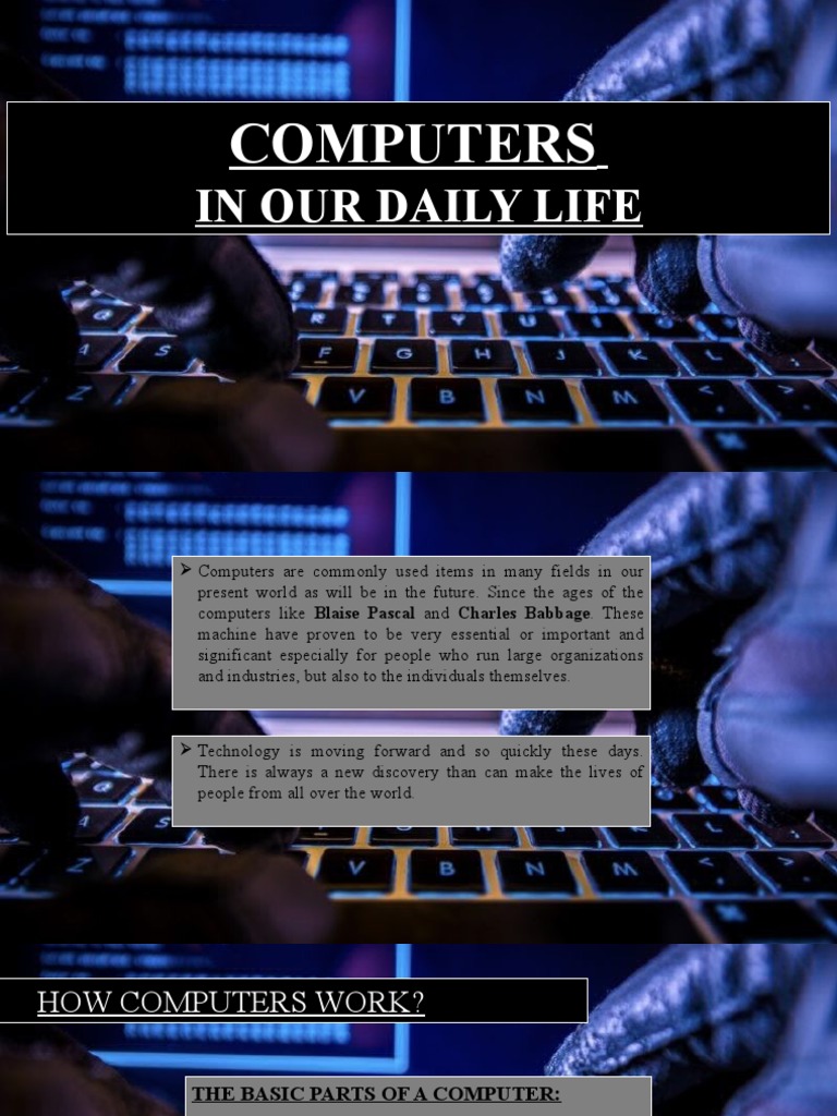 Computers in Our Daily Life | PDF | Computer Network | Input/Output