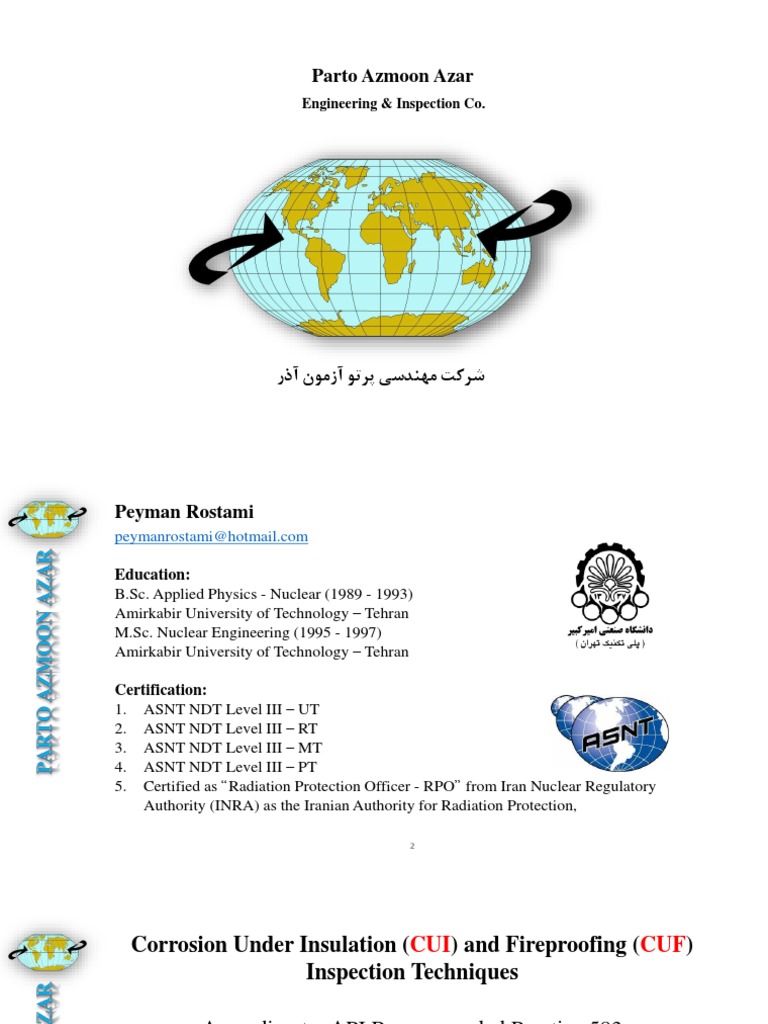 Presentacion Completa Sobre CUI PDF | PDF | Radiography | Thermography