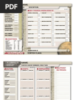 Firefly Crew Sheet | PDF