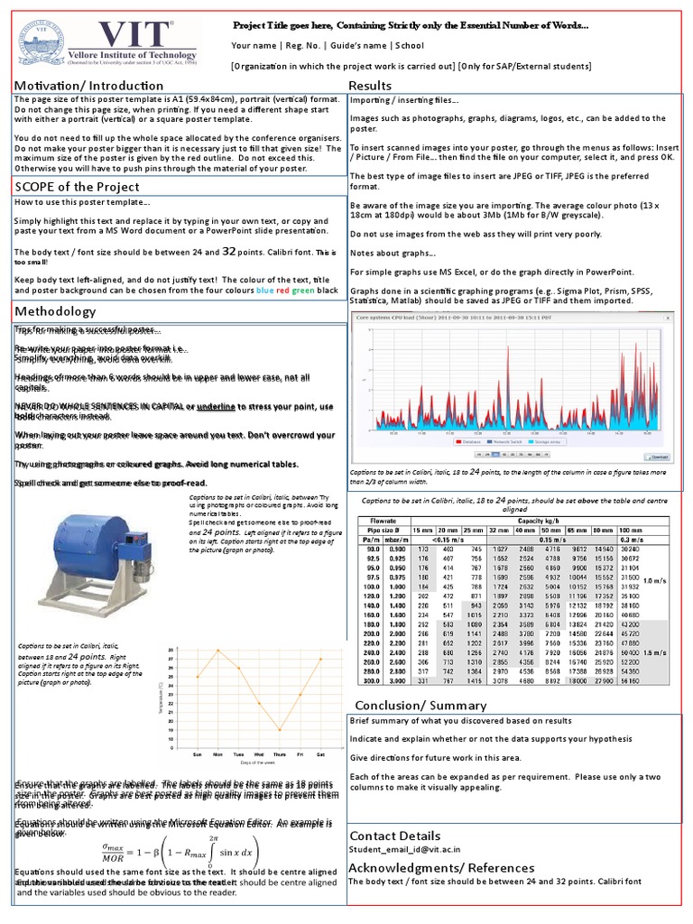 A3 Poster - Template - I | PDF | Graphic Design | Computing