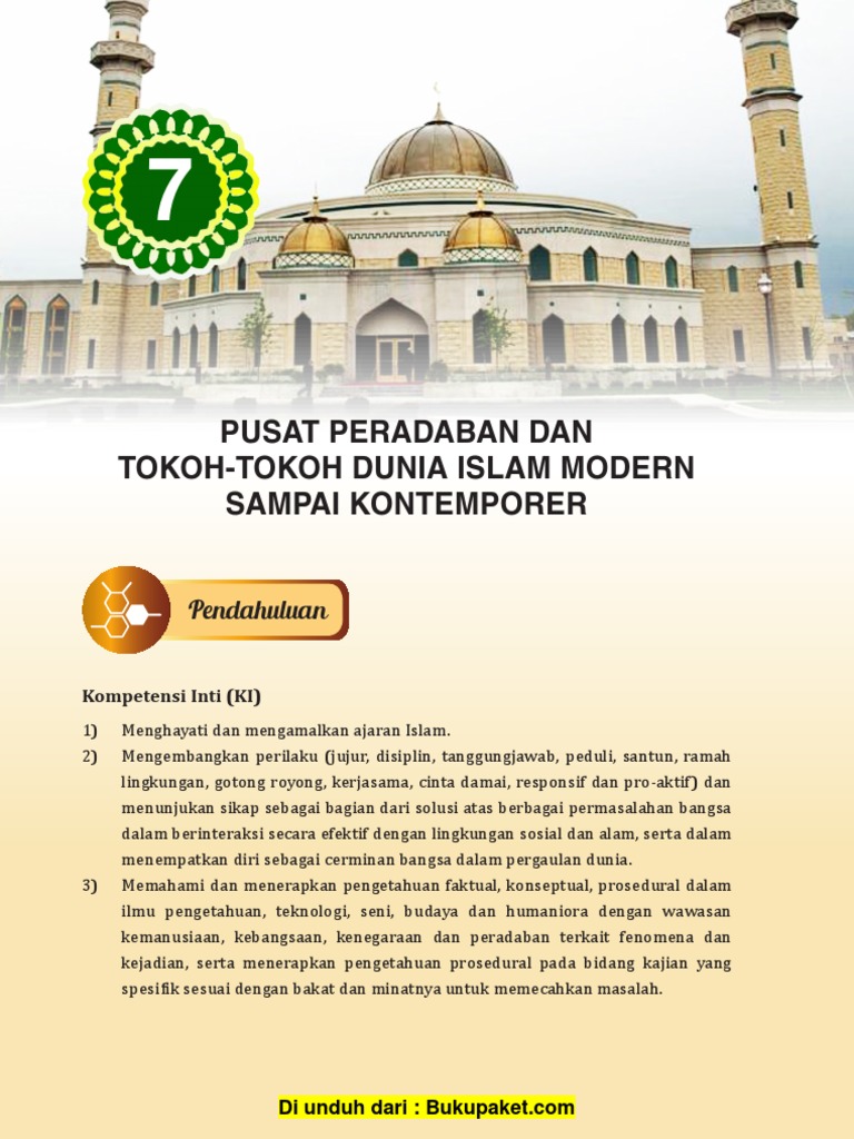Bab 7 Pusat Peradaban Dan Tokoh-Tokoh Dunia Islam Modern Sampai ...